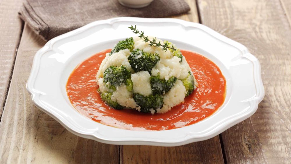Cupoline di cavoli con salsa al pomodoro - Cosi Com'è